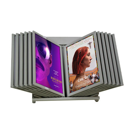 Steel Swinging Countertop Display 12 Flip Panels | 12x18, 20x24 Sizes ...