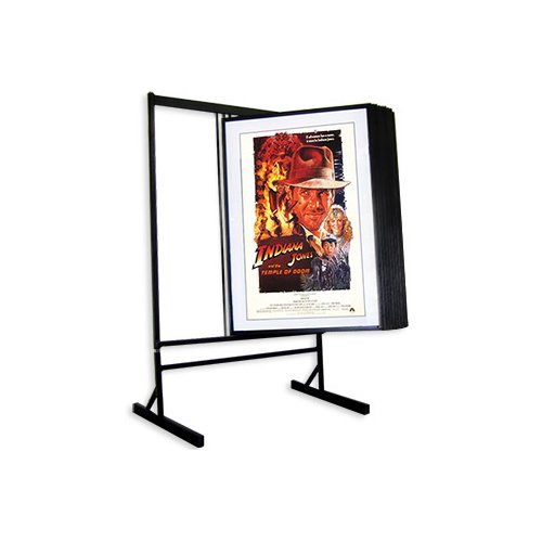 Euro-Design Aluminum Floor Swinging Panel Displays, 5 Flip Panel Sizes ...