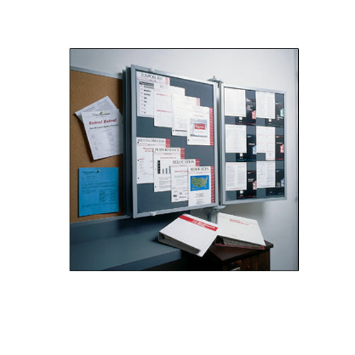 Full-Vue Swinging Panel Loop Fabric Wall Display Free Shipping all ...