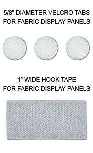 Loop Fabric Floor Exhibit Displays, 3-Panel Set - Free Shipping ...