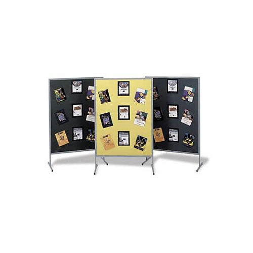 Loop Fabric Floor Exhibit Displays - Large Single Panel in 8 Colors ...