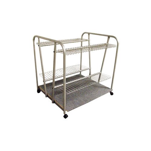 Poster Storage Rack Rolling Bin | Retail Poster Rack | Poster Board ...