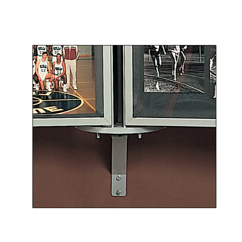 Tackboard Straight Line Multi Panel Swinging Loop Fabric Wall Displays ...