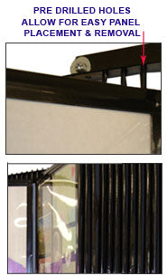 Swinging Multi-Panel Photo Wall Displays Large Sizes Free Shipping ...