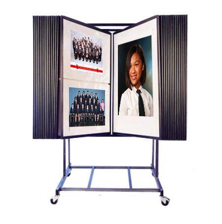 Adjustable Mult-Panel Flip Art & Print Display Stand Free Shipping ...